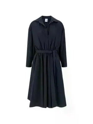 NUDE Elasticated Waist Midi Shirt Dress