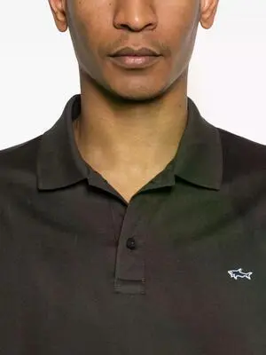 Paul & Shark Logo Polo Shirt - Brown