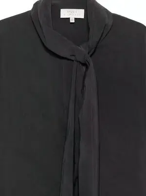 Studio Nicholson Colt Neck Tie Shirt - Grey