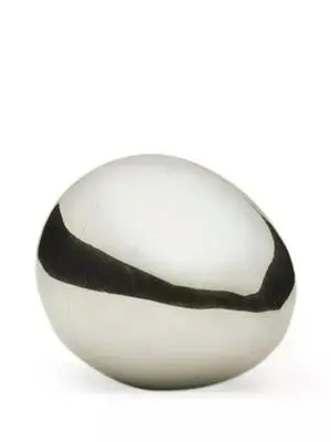 FOURTH STREET Polished Egg Paperweight - Silver