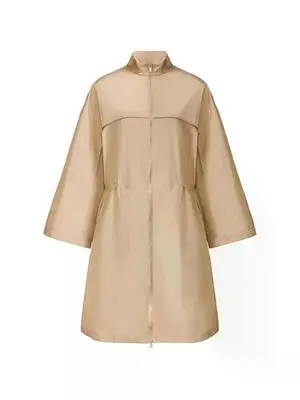 Fabiana Filippi Flared Zip Coat
