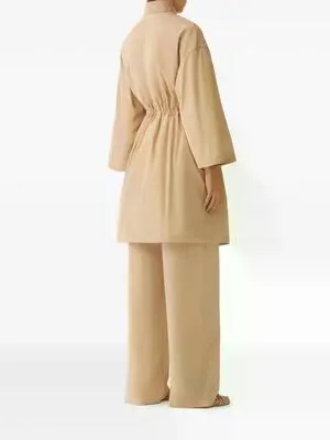 Fabiana Filippi Flared Zip Coat