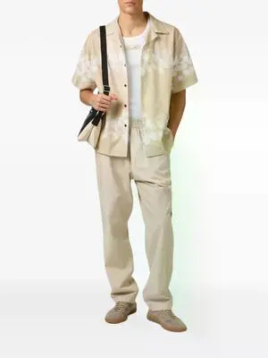 Iceberg Elasticated-waistband Cargo Trousers