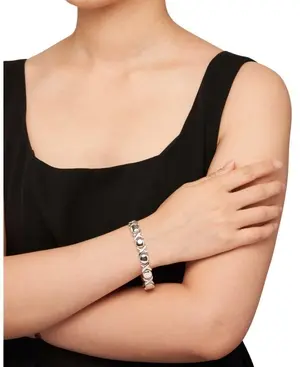ORADINA Sterling Hugs And Kisses Bracelet