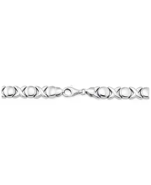 ORADINA Sterling Hugs And Kisses Bracelet