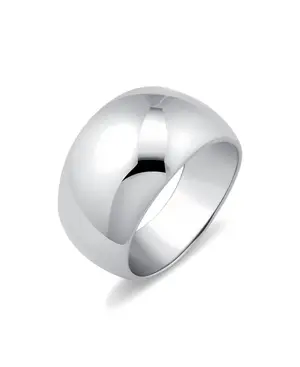 ORADINA Sterling Mirage Band Ring - Silver