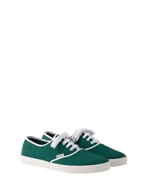 Prada Cotton Fabric Sneakers - Green