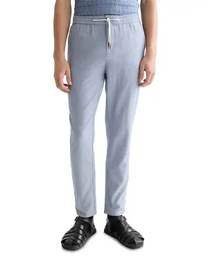 Scotch & Soda Warren Cotton Linen Jogger Pants - Infinity
