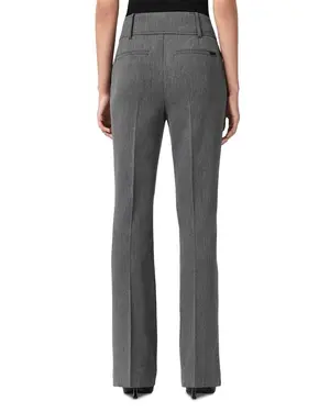 ALLSAINTS Astra Flare Leg Trousers - Grey