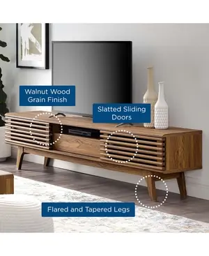 MODWAY Render 70 Tv Stand - Walnut