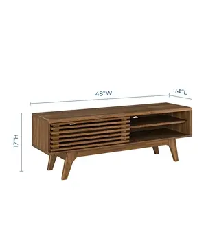 MODWAY Render 48a Tv Stand - Walnut