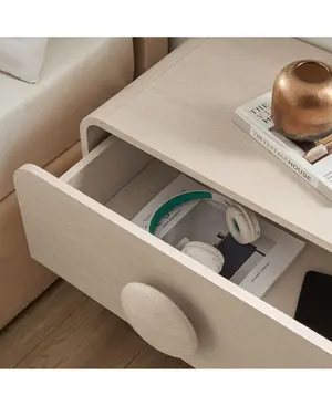 MODWAY Sonnet 2-drawer Nightstand - Ash