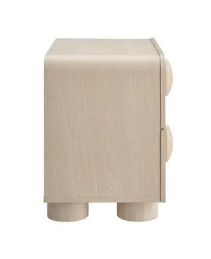 MODWAY Sonnet 2-drawer Nightstand - Ash
