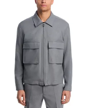 BOSS Relaxed-fit Jacket - Silver