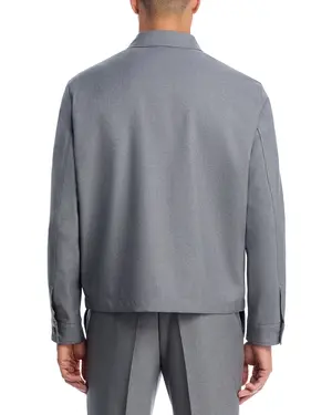 BOSS Relaxed-fit Jacket - Silver