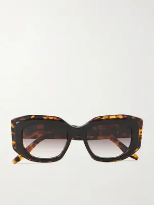 Barton Perreira Crescendo Square-frame Sunglasses - Tortoiseshell