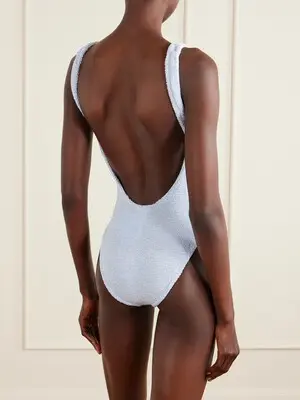 Hunza G Original Crinkle™ Swimsuit - Blue