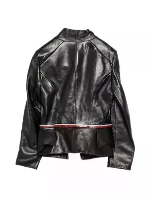 LOUIS VUITTON Monogram Leather Jacket