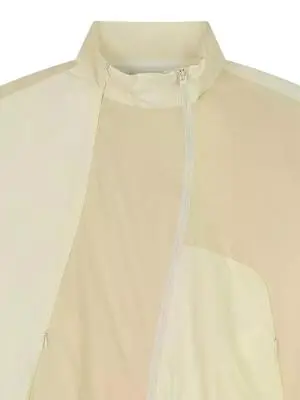 ARTE ANTWERP Panelled Zip-fastening Jacket - Neutrals