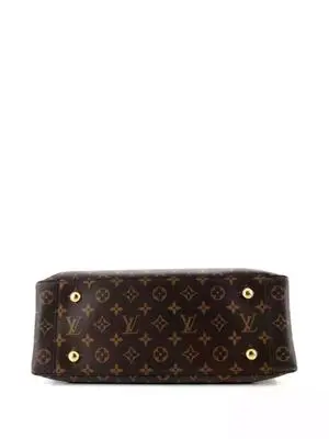 LOUIS VUITTON Flower Monogram Canvas Tote Bag