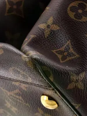 LOUIS VUITTON Flower Monogram Canvas Tote Bag
