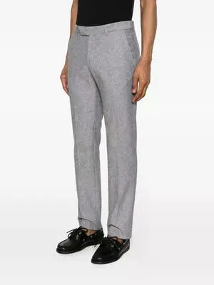 Karl Lagerfeld Straight Leg Trousers - Grey