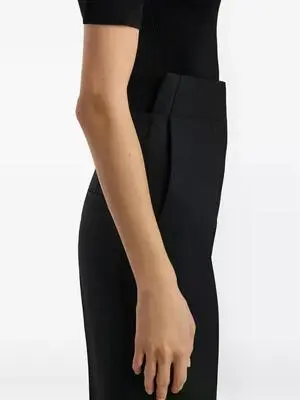 Khaite Raelle Capri Shorts - Black