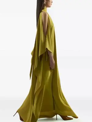 TALLER MARMO Barths Draped Cut-out Dress