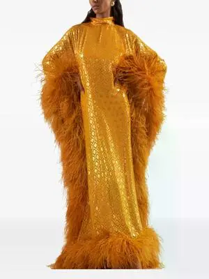 TALLER MARMO Casta Diva Opulence Dress - Gold