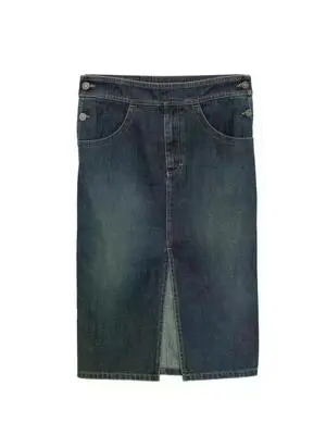 Denim Pencil Skirts