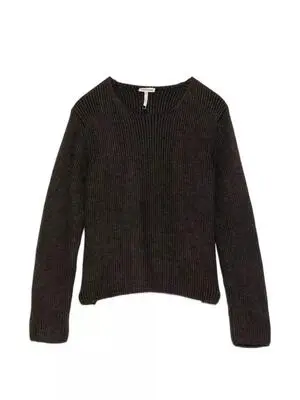 Hermès Ribbed Knit Jumper - Brown