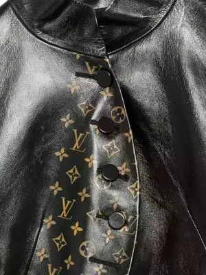 LOUIS VUITTON Monogram Leather Jacket