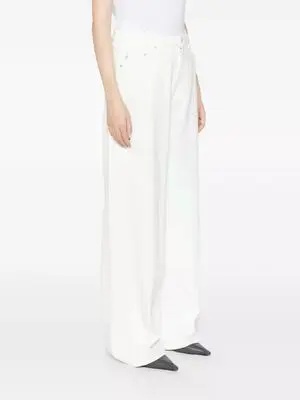 Ag Helsinki Logo-patch Wide Leg Jeans