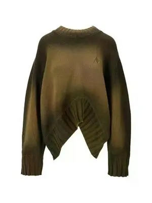 Attico Sprayed-wool Sweater - Brown