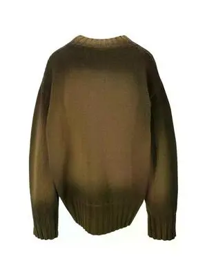 Attico Sprayed-wool Sweater - Brown