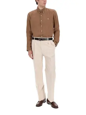 Polo Ralph Lauren Shirt With Logo - Brown