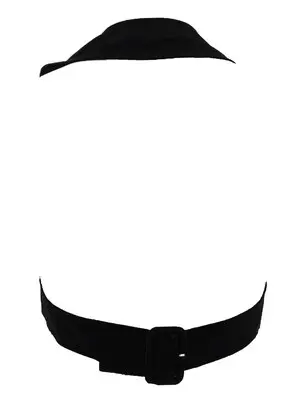 COURREGES Cropped Top With Open Back