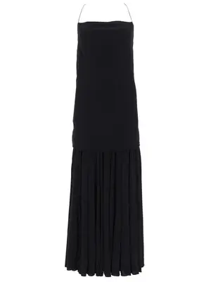 Jacquemus Abiha Long Dress - Black