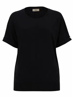 Herno Cotton-blend T-shirt - Black