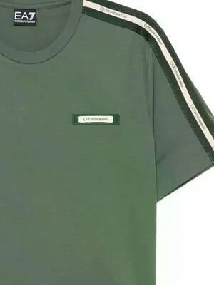 EA7 Short-sleeve Striped T-shirt - Green