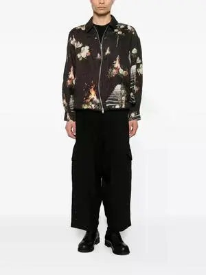Undercover Floral-print Bomber Jacket