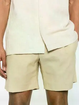 Karl Lagerfeld Pleated Shorts - Neutrals