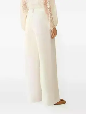Fabiana Filippi Belt-loop Wide Leg Jeans