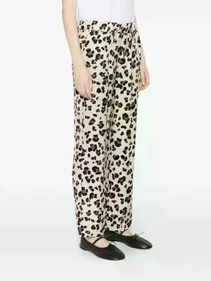Marella Leopard-print Trousers