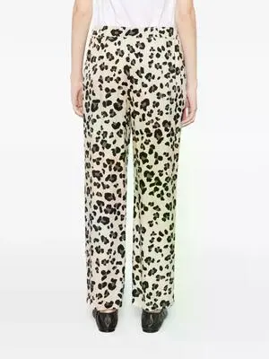 Marella Leopard-print Trousers
