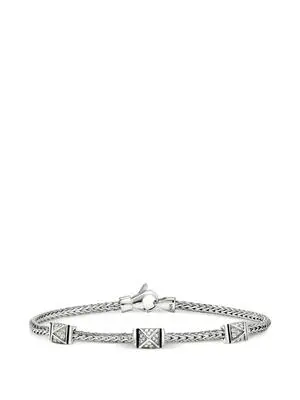 John Hardy Icon Stud Diamond Bracelet - Silver