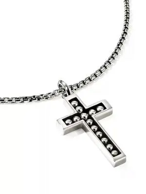 John Hardy Nailhead Cross Pendant Necklace
