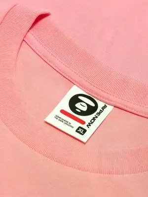 AAPE BY *A BATHING APE Appliqué T-shirt - Pink