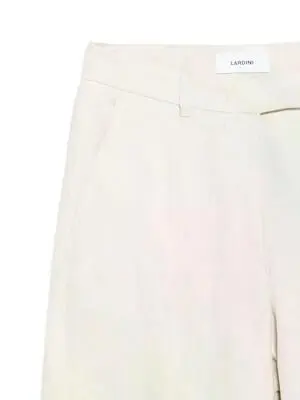 LARDINI Wide-leg Tailored Shorts - Neutrals