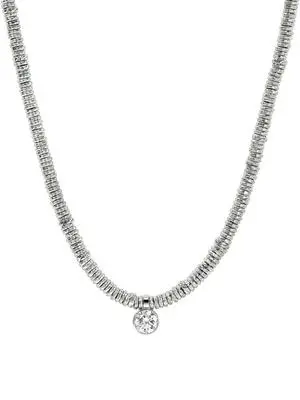 John Hardy Jh Lovestruck™ Heishi Diamond Necklace - Silver